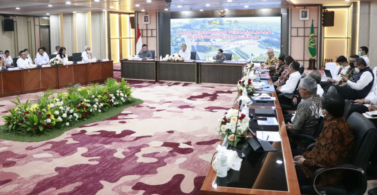 Bahas Permasalahan Pembangunan IKN, JAM Intelijen Gelar Rapat